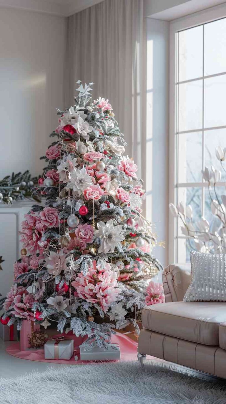 Merry Pinkmas: 51+ Festive Pink Christmas Tree Ideas That You’ll Love ...