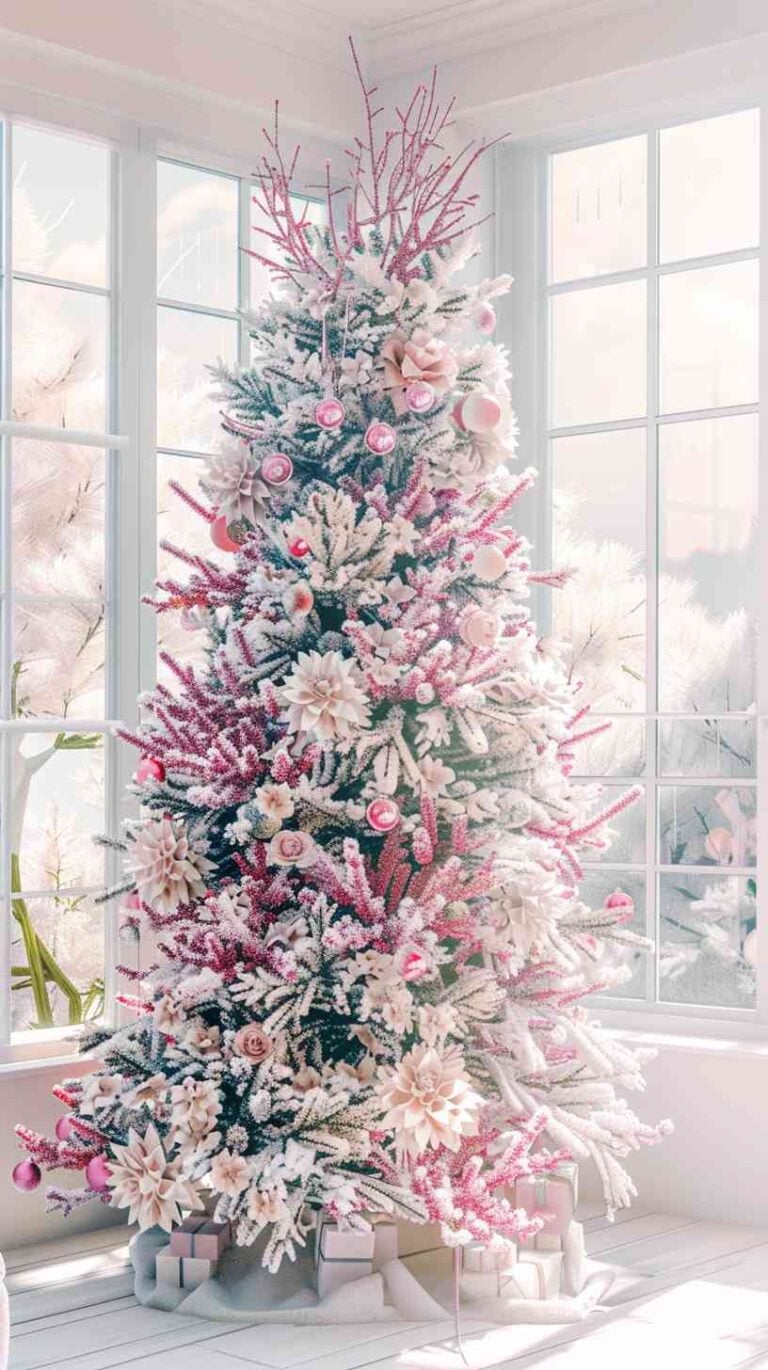Merry Pinkmas: 51+ Festive Pink Christmas Tree Ideas That You’ll Love ...