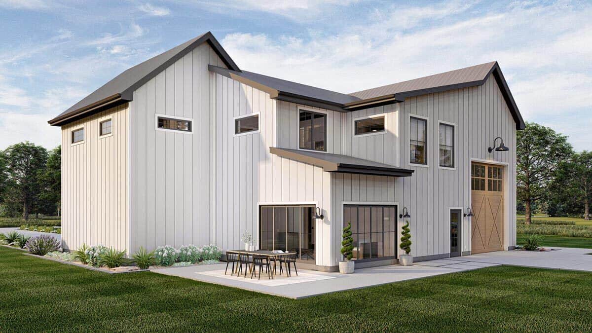 Explore This Modern 1,870 Sq. Ft. Rustic Barn-Style 2-Bedroom Home with ...