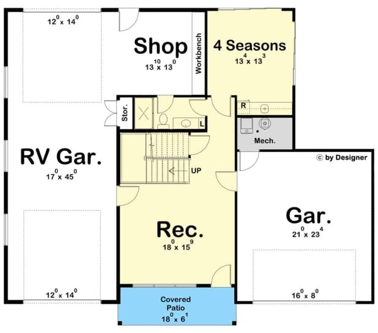 Explore This Modern 1,870 Sq. Ft. Rustic Barn-Style 2-Bedroom Home with ...