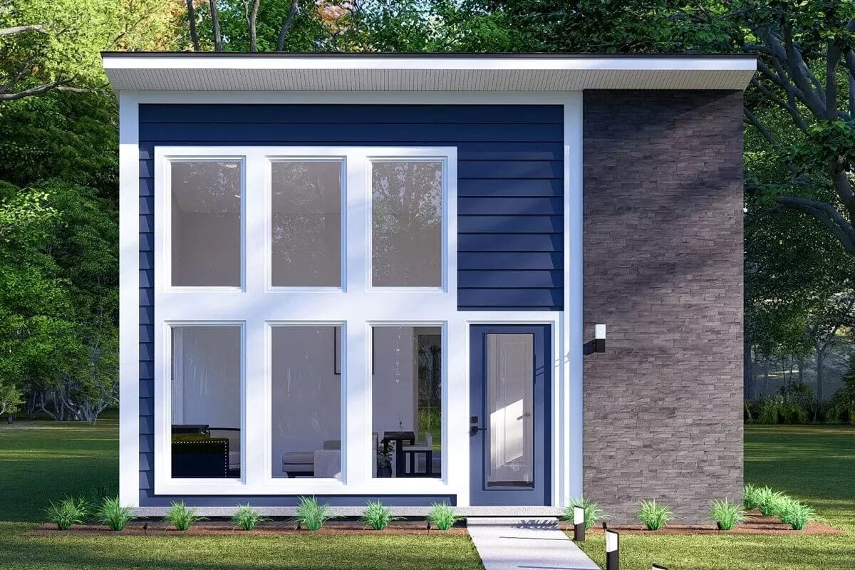 Contemporary Cottage ADU with 2 Bedrooms and Open Living Space (Floor ...