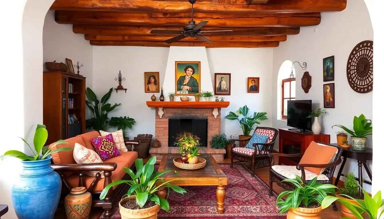 34 Beautiful Vintage Mexican House Decor Ideas Without Breaking the ...